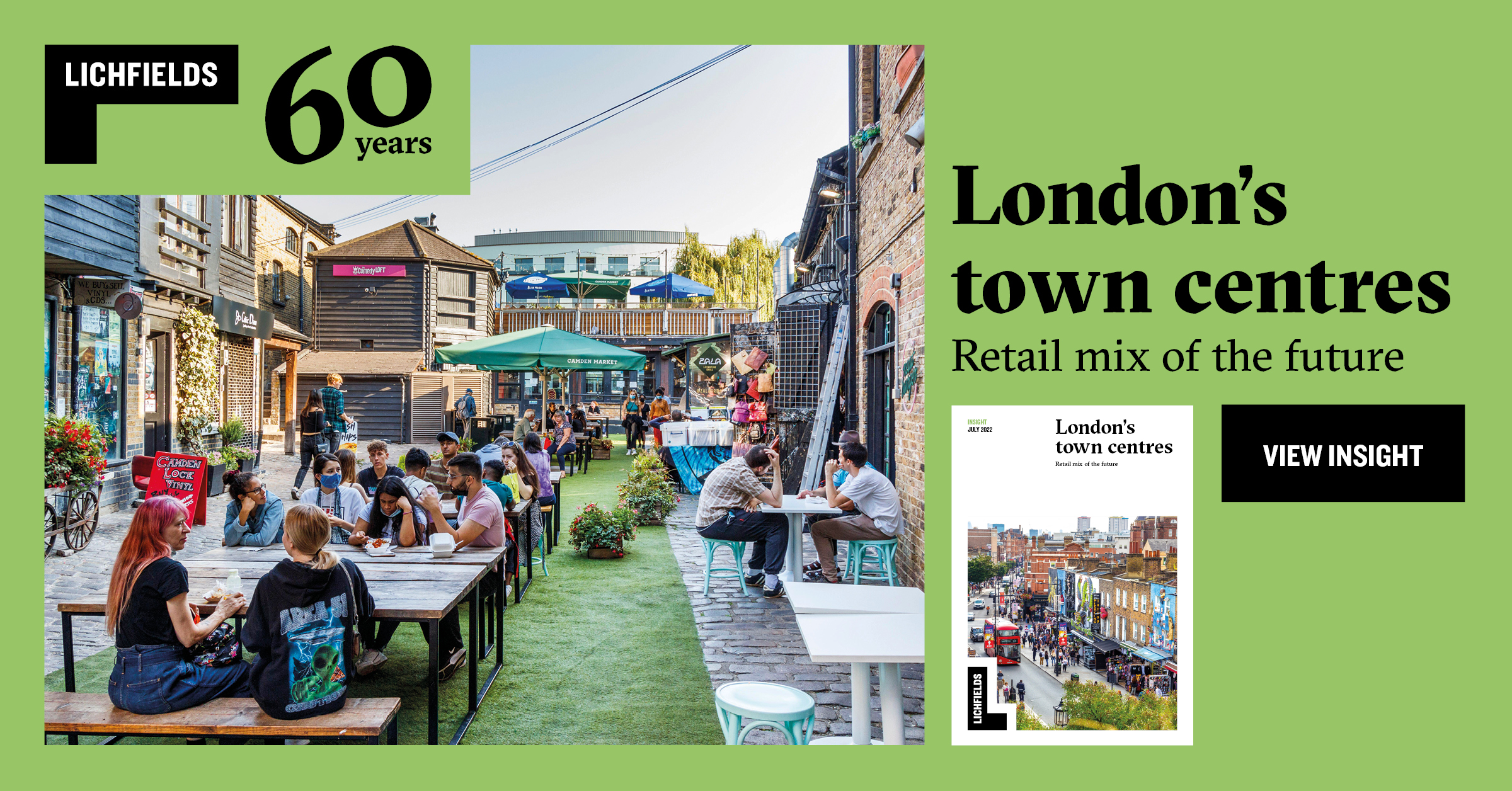 London's town centres: Retail mix of the fixture